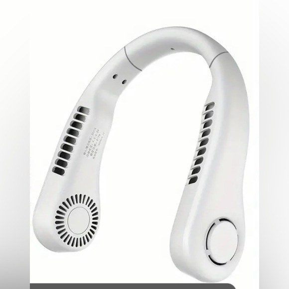 Wearables | Wearable Personal Fan Bladeless Rechargeable 3 Speed Fan ...